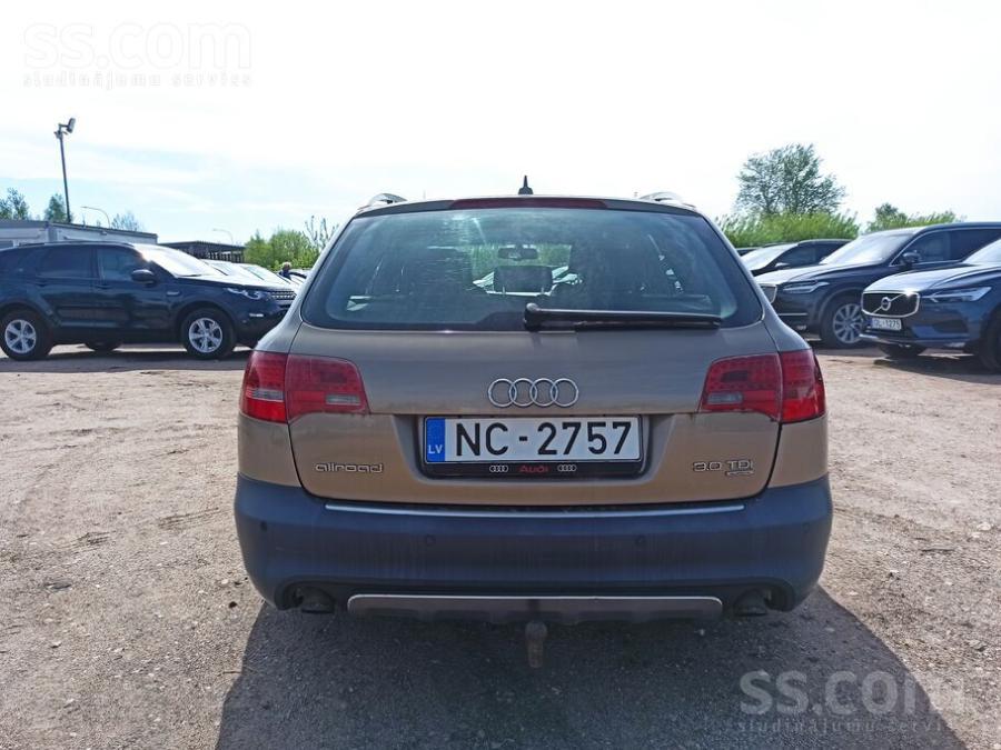 Brown Audi Allroad 2007 in Daugavpils, with an engine capacity of 3.00 L and mileage of 0 thousand km for 3650 €, photo 7 on AUTOMOTO.COM.LV