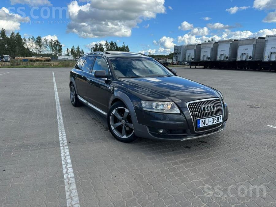 Brown Audi Allroad 2008 in Riga, with an engine capacity of 2.70 L and mileage of 336 thousand km for 4650 €, photo 1 on AUTOMOTO.COM.LV