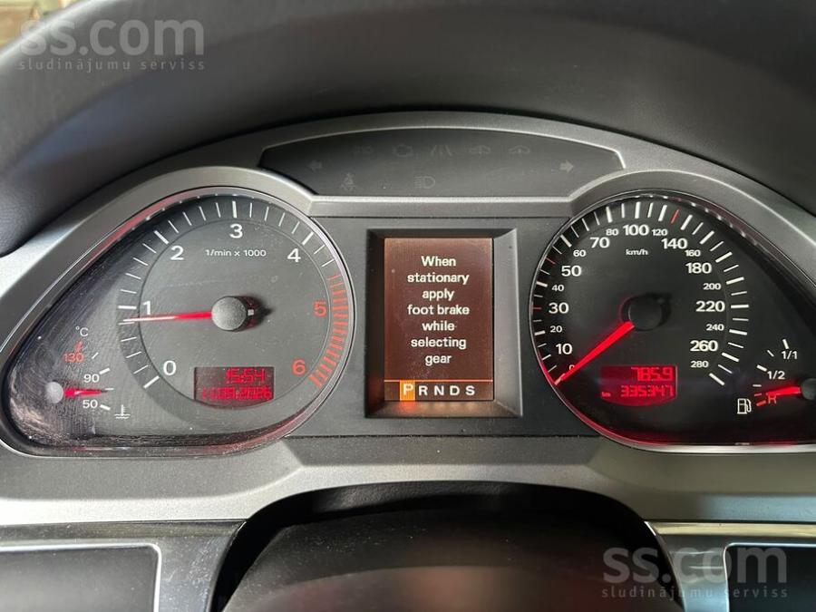 Brown Audi Allroad 2008 in Riga, with an engine capacity of 2.70 L and mileage of 336 thousand km for 4650 €, photo 9 on AUTOMOTO.COM.LV