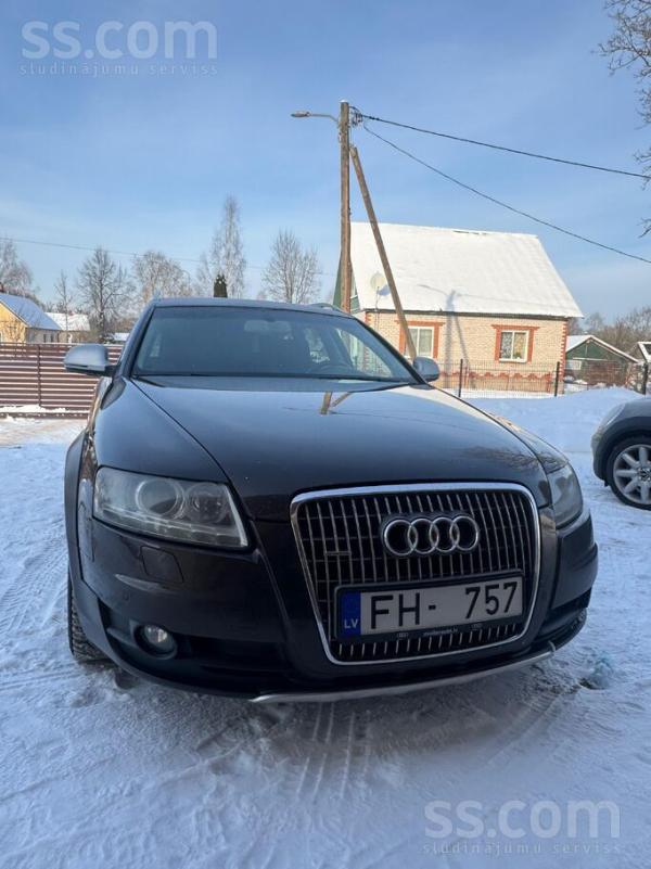 Brūns Audi Allroad 2009 Ludza, ar dzinēja tilpumu 2.70 L un nobraukumu 372 tūkst. km par 5200 €, foto 2 vietnē AUTOMOTO.COM.LV