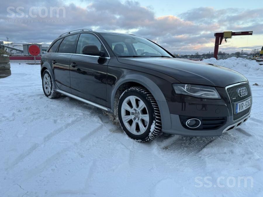 Brown Audi Allroad 2012 in Ventspils, with an engine capacity of 2.00 L and mileage of 281 thousand km for 13900 €, photo 1 on AUTOMOTO.COM.LV