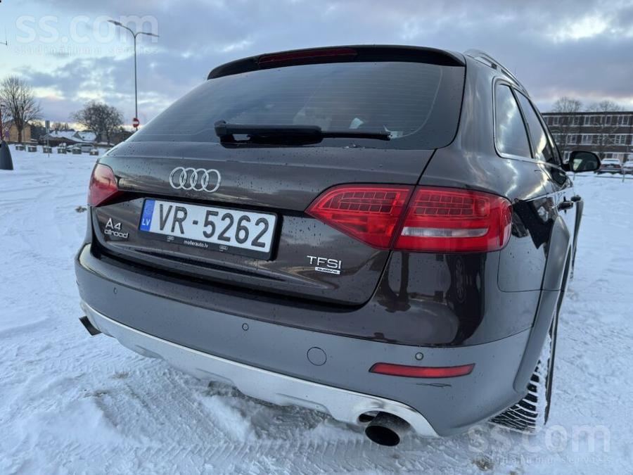 Brown Audi Allroad 2012 in Ventspils, with an engine capacity of 2.00 L and mileage of 281 thousand km for 13900 €, photo 3 on AUTOMOTO.COM.LV