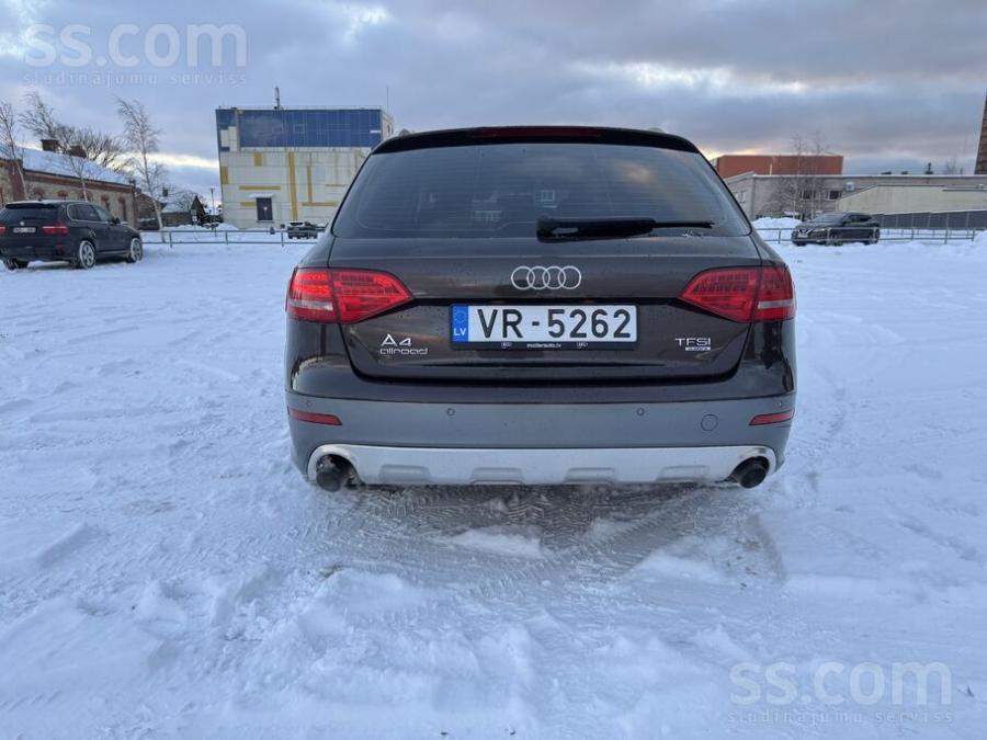 Brown Audi Allroad 2012 in Ventspils, with an engine capacity of 2.00 L and mileage of 281 thousand km for 13900 €, photo 5 on AUTOMOTO.COM.LV