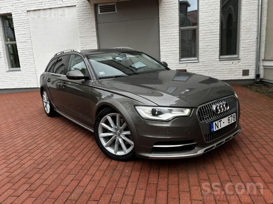 Brown Audi Allroad 2012 in Kuldiga, with an engine capacity of 3.00 L and mileage of 334 thousand km for 11700 €, photo 4 on AUTOMOTO.COM.LV