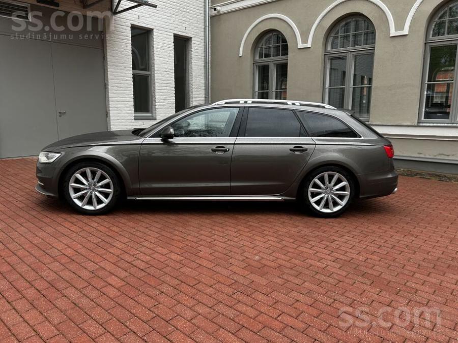 Brown Audi Allroad 2012 in Kuldiga, with an engine capacity of 3.00 L and mileage of 334 thousand km for 11700 €, photo 6 on AUTOMOTO.COM.LV