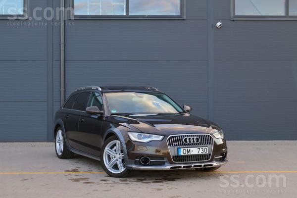 Brown Audi Allroad 2012 in Saldus, with an engine capacity of 3.00 L and mileage of 282 thousand km for 9995 €, photo 1 on AUTOMOTO.COM.LV