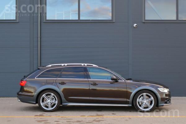 Brown Audi Allroad 2012 in Saldus, with an engine capacity of 3.00 L and mileage of 282 thousand km for 9995 €, photo 2 on AUTOMOTO.COM.LV