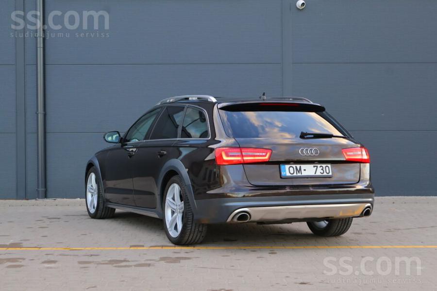 Brūns Audi Allroad 2012 Saldus, ar dzinēja tilpumu 3.00 L un nobraukumu 282 tūkst. km par 9995 €, foto 6 vietnē AUTOMOTO.COM.LV