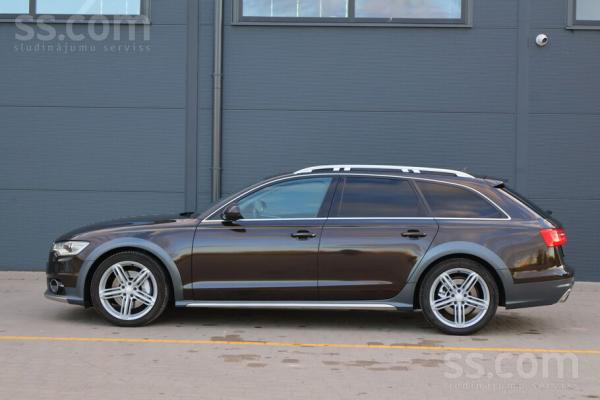 Brown Audi Allroad 2012 in Saldus, with an engine capacity of 3.00 L and mileage of 282 thousand km for 9995 €, photo 6 on AUTOMOTO.COM.LV