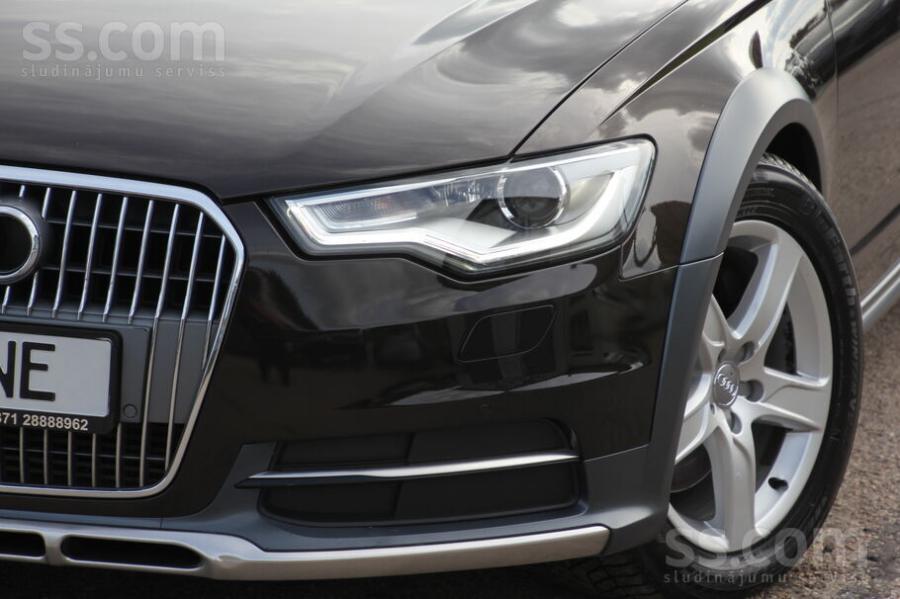 Brown Audi Allroad 2012 in Tukums, with an engine capacity of 3.00 L and mileage of 309 thousand km for 11500 €, photo 13 on AUTOMOTO.COM.LV