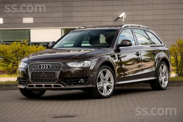 Brown Audi Allroad 2013 in Riga, with an engine capacity of 3.00 L and mileage of 0 thousand km for 10400 €, photo 1 on AUTOMOTO.COM.LV