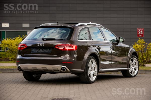 Brown Audi Allroad 2013 in Riga, with an engine capacity of 3.00 L and mileage of 0 thousand km for 10400 €, photo 6 on AUTOMOTO.COM.LV