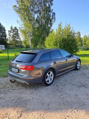 Brown Audi Allroad 2013 in Riga, with an engine capacity of 3.00 L and mileage of 370 thousand km for 11000 €, photo 6 on AUTOMOTO.COM.LV