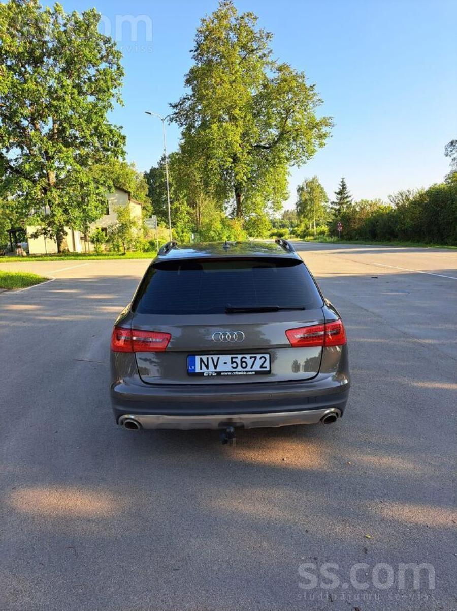 Brown Audi Allroad 2013 in Riga, with an engine capacity of 3.00 L and mileage of 370 thousand km for 11000 €, photo 7 on AUTOMOTO.COM.LV