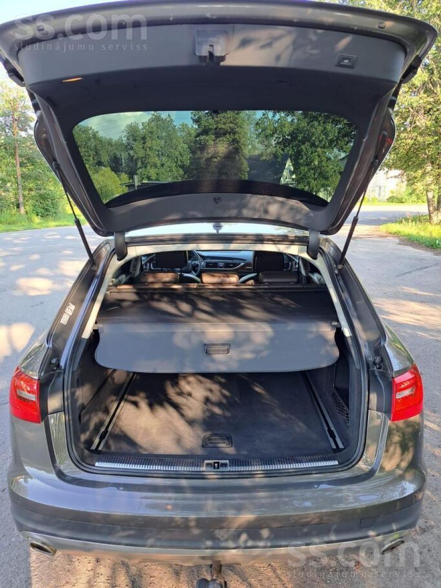 Brown Audi Allroad 2013 in Riga, with an engine capacity of 3.00 L and mileage of 370 thousand km for 11000 €, photo 12 on AUTOMOTO.COM.LV