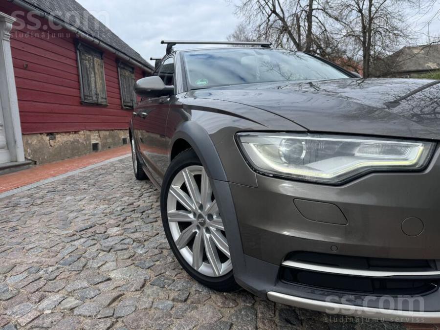 Brown Audi Allroad 2013 in Cesis, with an engine capacity of 3.00 L and mileage of 350 thousand km for 9990 €, photo 5 on AUTOMOTO.COM.LV