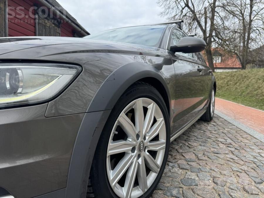 Brown Audi Allroad 2013 in Cesis, with an engine capacity of 3.00 L and mileage of 350 thousand km for 9990 €, photo 6 on AUTOMOTO.COM.LV