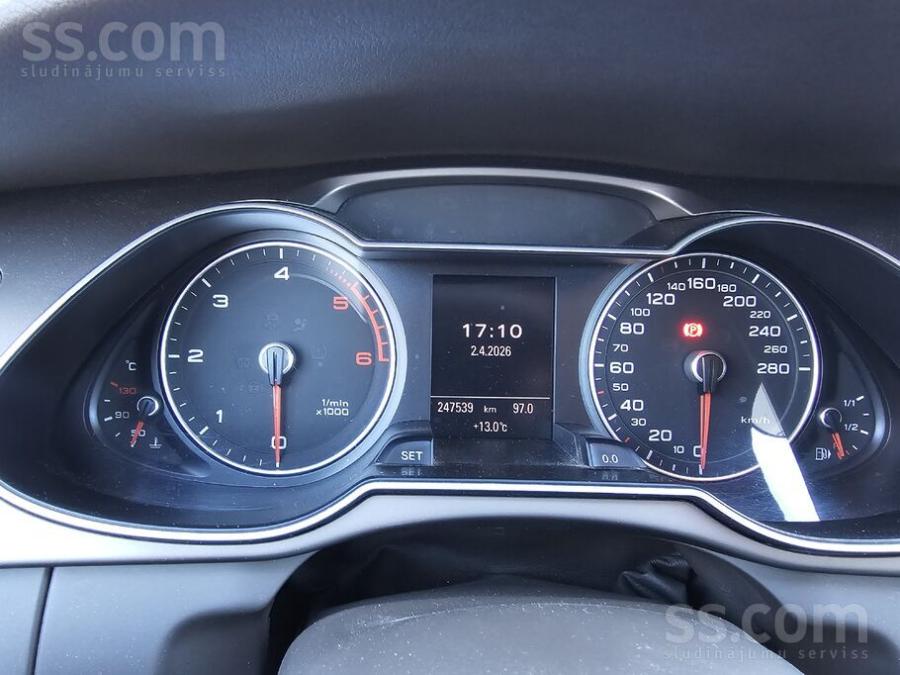 Brown Audi Allroad 2013 in Valmiera, with an engine capacity of 2.00 L and mileage of 247 thousand km for 9200 €, photo 22 on AUTOMOTO.COM.LV