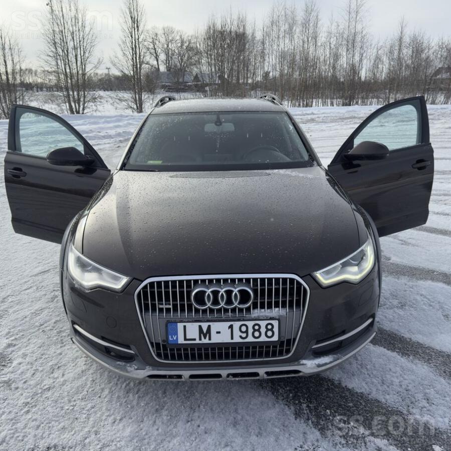 Brown Audi Allroad 2013 in Rezekne, with an engine capacity of 3.00 L and mileage of 316 thousand km for 8990 €, photo 8 on AUTOMOTO.COM.LV