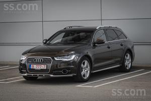 Brown Audi Allroad 2014 in Riga, with an engine capacity of 3.00 L and mileage of 205 thousand km for 14950 €, photo  on AUTOMOTO.COM.LV