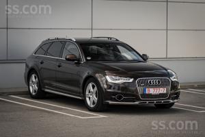 Brown Audi Allroad 2014 in Riga, with an engine capacity of 3.00 L and mileage of 205 thousand km for 14950 €, photo 4 on AUTOMOTO.COM.LV