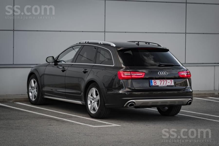 Brown Audi Allroad 2014 in Riga, with an engine capacity of 3.00 L and mileage of 205 thousand km for 14950 €, photo 7 on AUTOMOTO.COM.LV