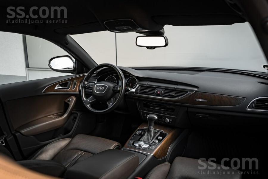Brown Audi Allroad 2014 in Riga, with an engine capacity of 3.00 L and mileage of 205 thousand km for 14950 €, photo 17 on AUTOMOTO.COM.LV