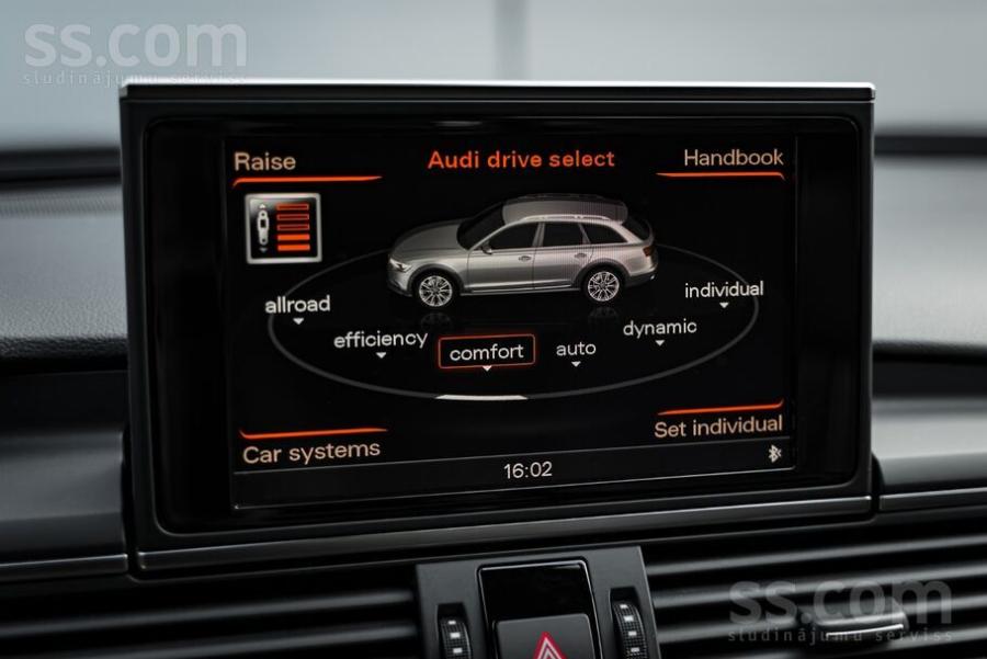 Brown Audi Allroad 2014 in Riga, with an engine capacity of 3.00 L and mileage of 205 thousand km for 14950 €, photo 23 on AUTOMOTO.COM.LV