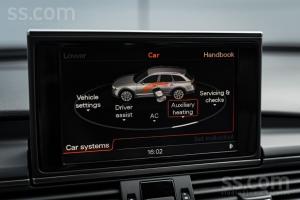 Brown Audi Allroad 2014 in Riga, with an engine capacity of 3.00 L and mileage of 205 thousand km for 14950 €, photo 25 on AUTOMOTO.COM.LV