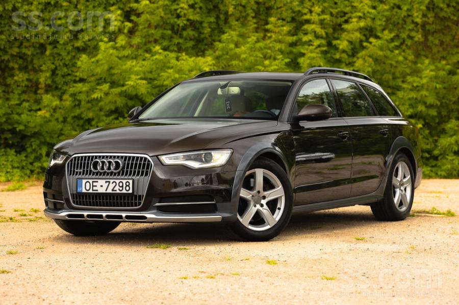 Brown Audi Allroad 2014 in Jelgava, with an engine capacity of 3.00 L and mileage of 0 thousand km for 11490 €, photo 4 on AUTOMOTO.COM.LV