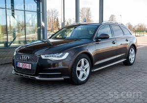 Brūns Audi Allroad 2014 Cēsis, ar dzinēja tilpumu 3.00 L un nobraukumu 184 tūkst. km par 10950 €, foto 3 vietnē AUTOMOTO.COM.LV