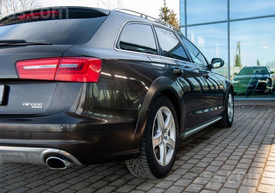 Brūns Audi Allroad 2014 Cēsis, ar dzinēja tilpumu 3.00 L un nobraukumu 184 tūkst. km par 10950 €, foto 12 vietnē AUTOMOTO.COM.LV