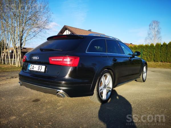Brown Audi Allroad 2014 in Riga, with an engine capacity of 3.00 L and mileage of 203 thousand km for 18200 €, photo 7 on AUTOMOTO.COM.LV
