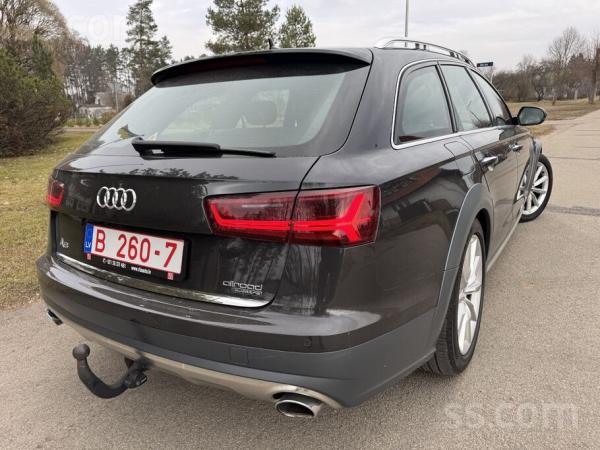 Brown Audi Allroad 2015 in Ogre, with an engine capacity of 3.00 L and mileage of 300 thousand km for 13980 €, photo 8 on AUTOMOTO.COM.LV