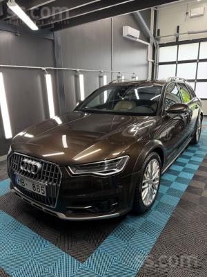 Brown Audi Allroad 2015 in Ogre, with an engine capacity of 3.00 L and mileage of 346 thousand km for 14200 €, photo 4 on AUTOMOTO.COM.LV