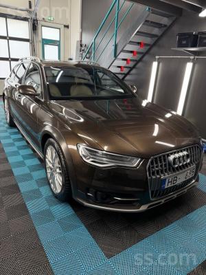 Brown Audi Allroad 2015 in Ogre, with an engine capacity of 3.00 L and mileage of 346 thousand km for 14200 €, photo 6 on AUTOMOTO.COM.LV