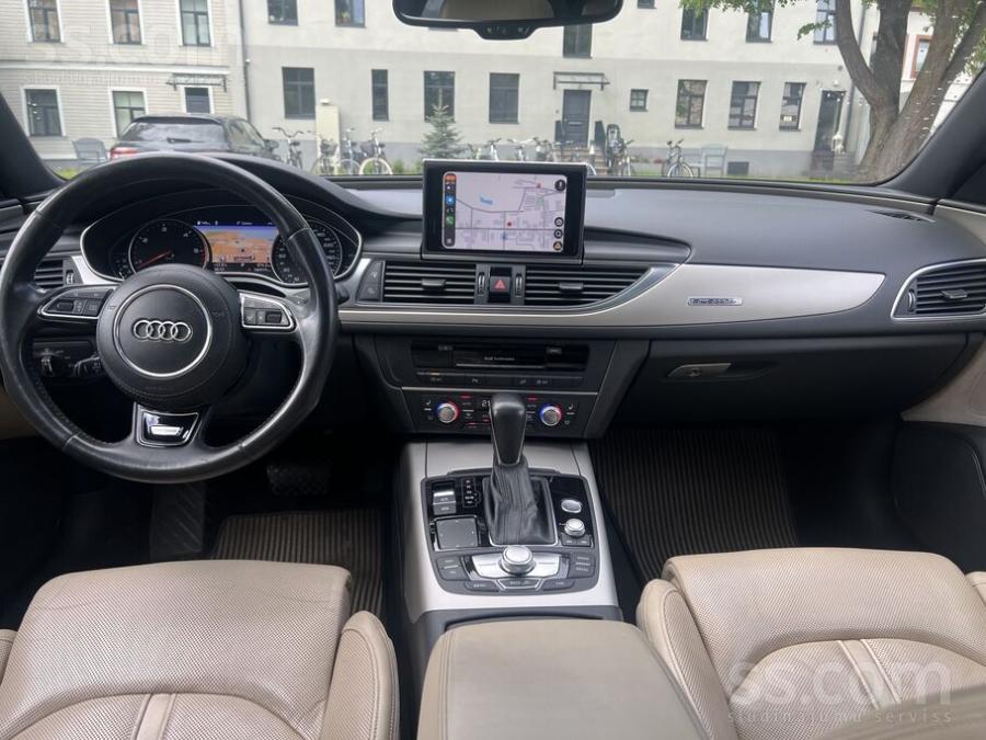 Brown Audi Allroad 2015 in Ogre, with an engine capacity of 3.00 L and mileage of 346 thousand km for 14200 €, photo 7 on AUTOMOTO.COM.LV