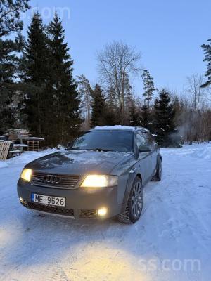 Zaļš Audi Allroad 2000 Rīga, ar dzinēja tilpumu 2.50 L un nobraukumu 394 tūkst. km par 2400 €, foto  vietnē AUTOMOTO.COM.LV