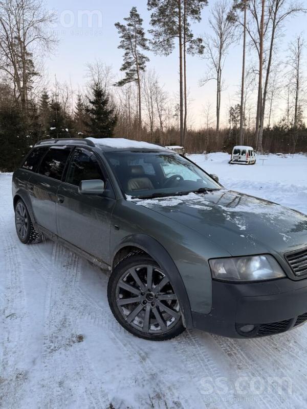 Zaļš Audi Allroad 2000 Rīga, ar dzinēja tilpumu 2.50 L un nobraukumu 394 tūkst. km par 2400 €, foto 3 vietnē AUTOMOTO.COM.LV