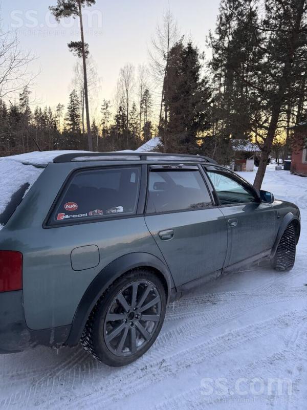 Zaļš Audi Allroad 2000 Rīga, ar dzinēja tilpumu 2.50 L un nobraukumu 394 tūkst. km par 2400 €, foto 4 vietnē AUTOMOTO.COM.LV