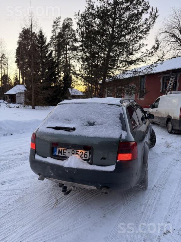 Zaļš Audi Allroad 2000 Rīga, ar dzinēja tilpumu 2.50 L un nobraukumu 394 tūkst. km par 2400 €, foto 5 vietnē AUTOMOTO.COM.LV