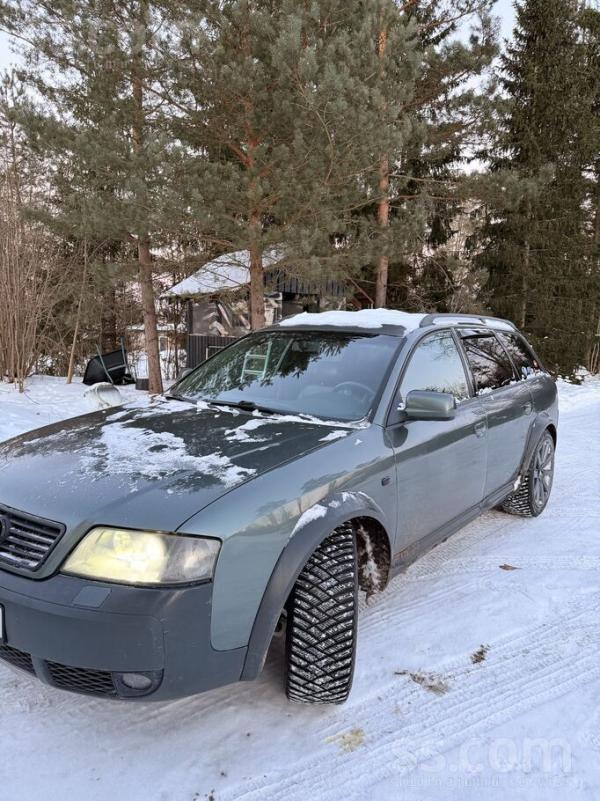 Zaļš Audi Allroad 2000 Rīga, ar dzinēja tilpumu 2.50 L un nobraukumu 394 tūkst. km par 2400 €, foto 6 vietnē AUTOMOTO.COM.LV