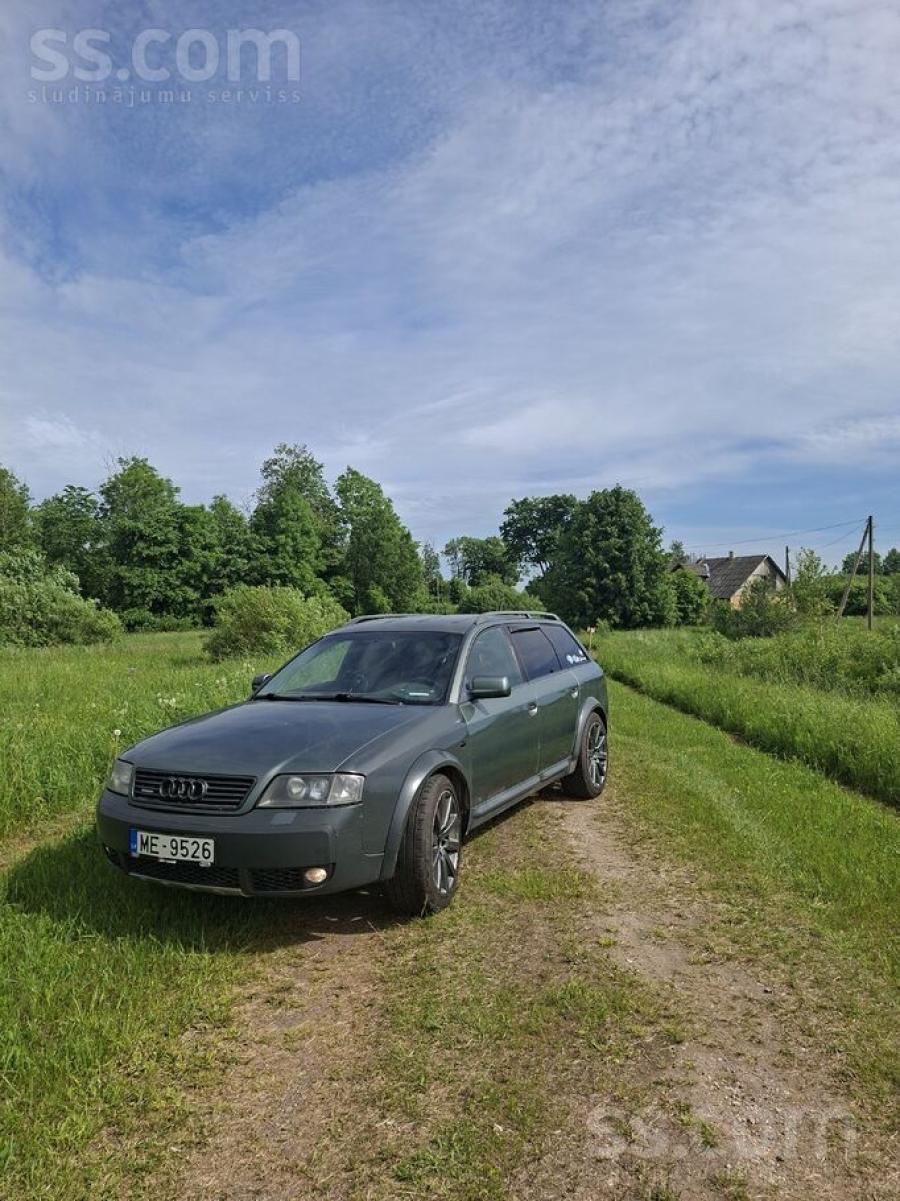 Zaļš Audi Allroad 2000 Madona, ar dzinēja tilpumu 2.50 L un nobraukumu 396 tūkst. km par 2400 €, foto 1 vietnē AUTOMOTO.COM.LV