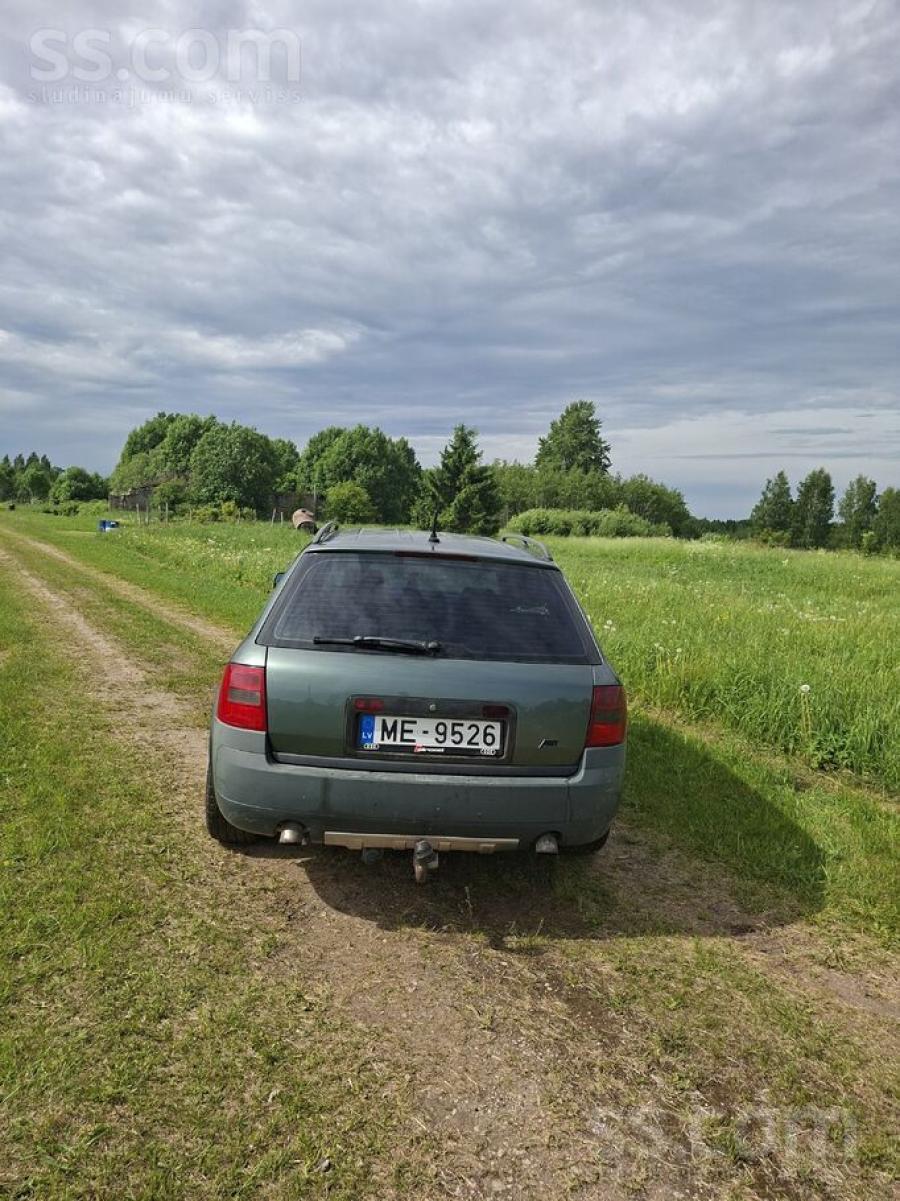 Zaļš Audi Allroad 2000 Madona, ar dzinēja tilpumu 2.50 L un nobraukumu 396 tūkst. km par 2400 €, foto 4 vietnē AUTOMOTO.COM.LV