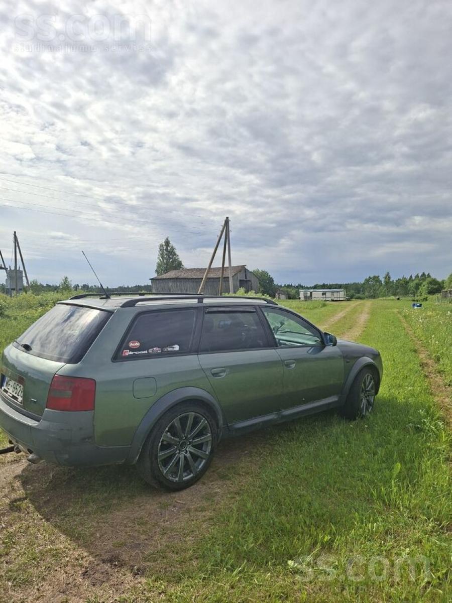 Zaļš Audi Allroad 2000 Madona, ar dzinēja tilpumu 2.50 L un nobraukumu 396 tūkst. km par 2400 €, foto 5 vietnē AUTOMOTO.COM.LV