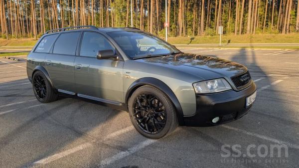Audi Allroad 2001 in Riga on AUTOMOTO.COM.LV Green Audi Allroad 2001 in Riga, with an engine capacity of 2.50 L and mileage of 377 thousand km for 4500 €, photo 5 on AUTOMOTO.COM.LV