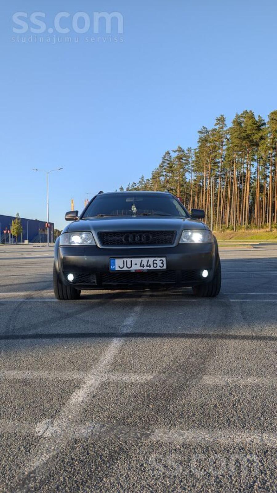 Green Audi Allroad 2001 in Riga, with an engine capacity of 2.50 L and mileage of 377 thousand km for 4500 €, photo 6 on AUTOMOTO.COM.LV