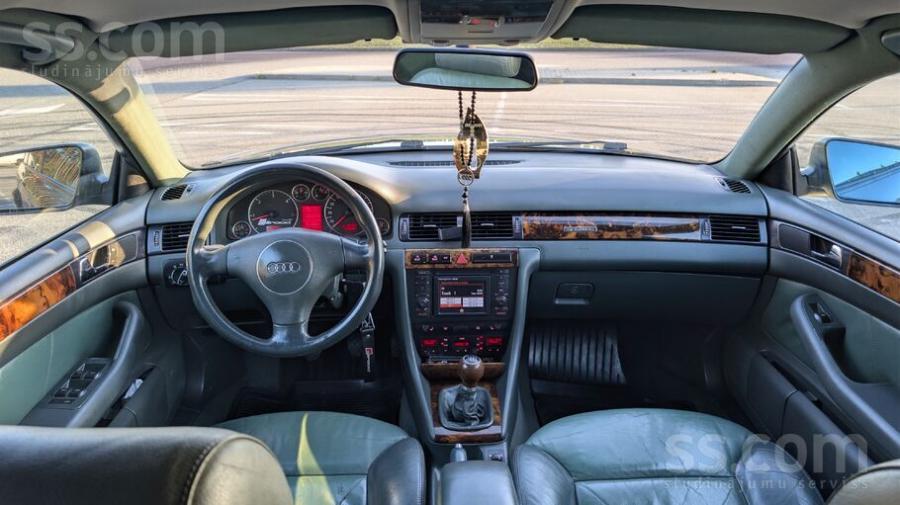 Green Audi Allroad 2001 in Riga, with an engine capacity of 2.50 L and mileage of 377 thousand km for 4500 €, photo 9 on AUTOMOTO.COM.LV