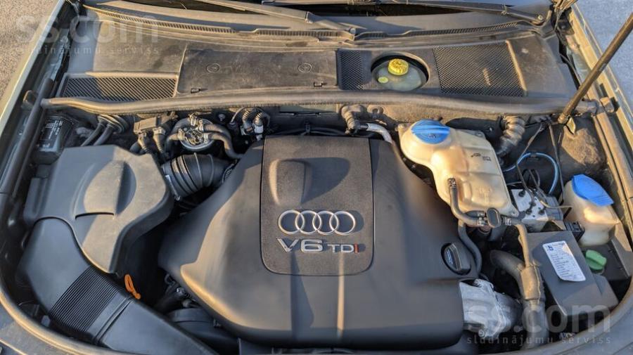 Green Audi Allroad 2001 in Riga, with an engine capacity of 2.50 L and mileage of 377 thousand km for 4500 €, photo 18 on AUTOMOTO.COM.LV