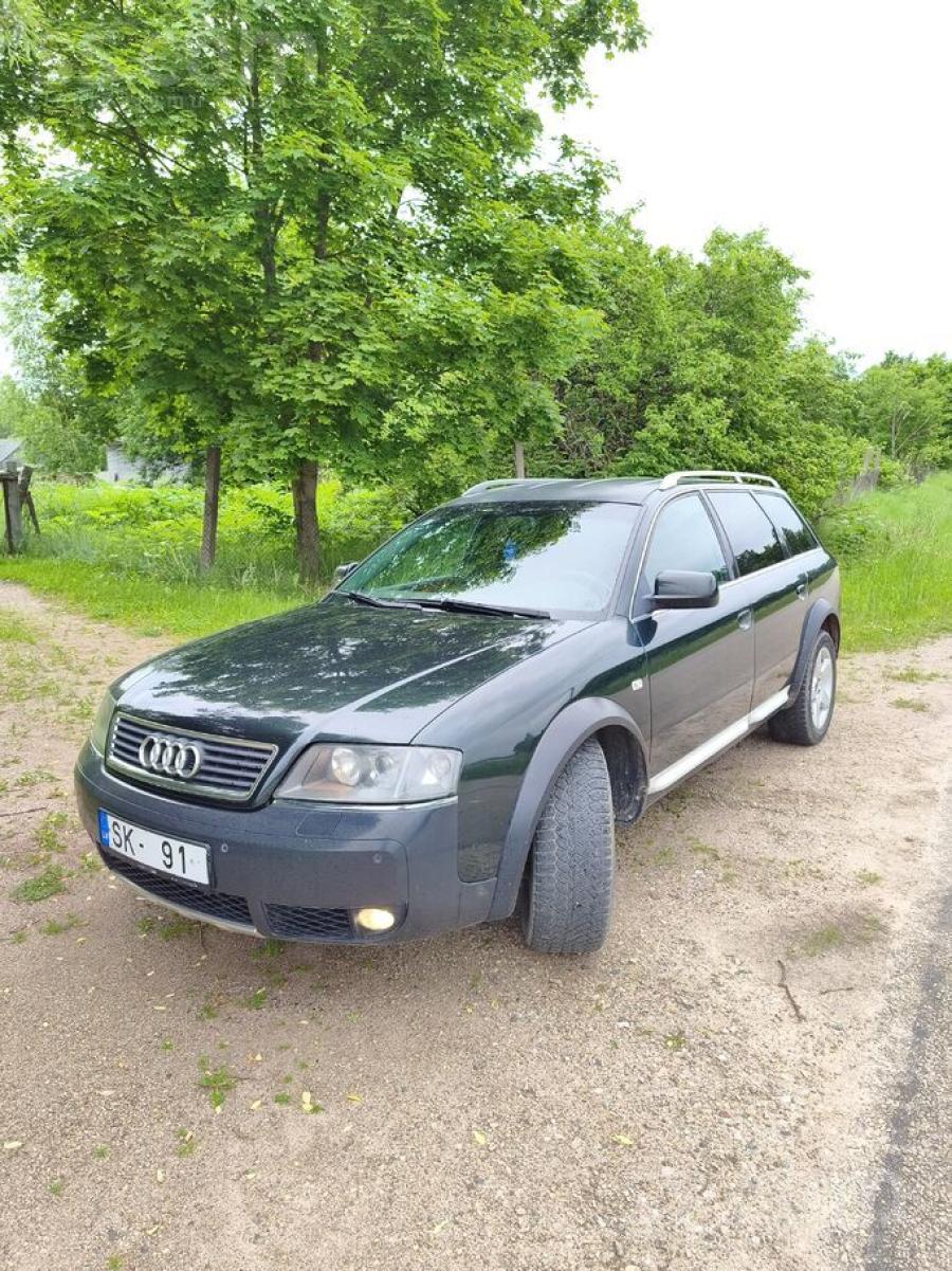 Зеленый Ауди Олроуд 2002 в Лудза, объемом двигателя 2.50 л и пробегом 325 тыс. км за 2500 €, фото 3 на AUTOMOTO.COM.LV